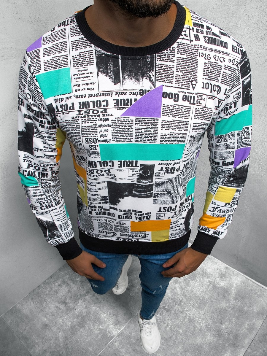 Hanorac bărbați colorat OZONEE O/BZ1102Z | OZONEE.RO