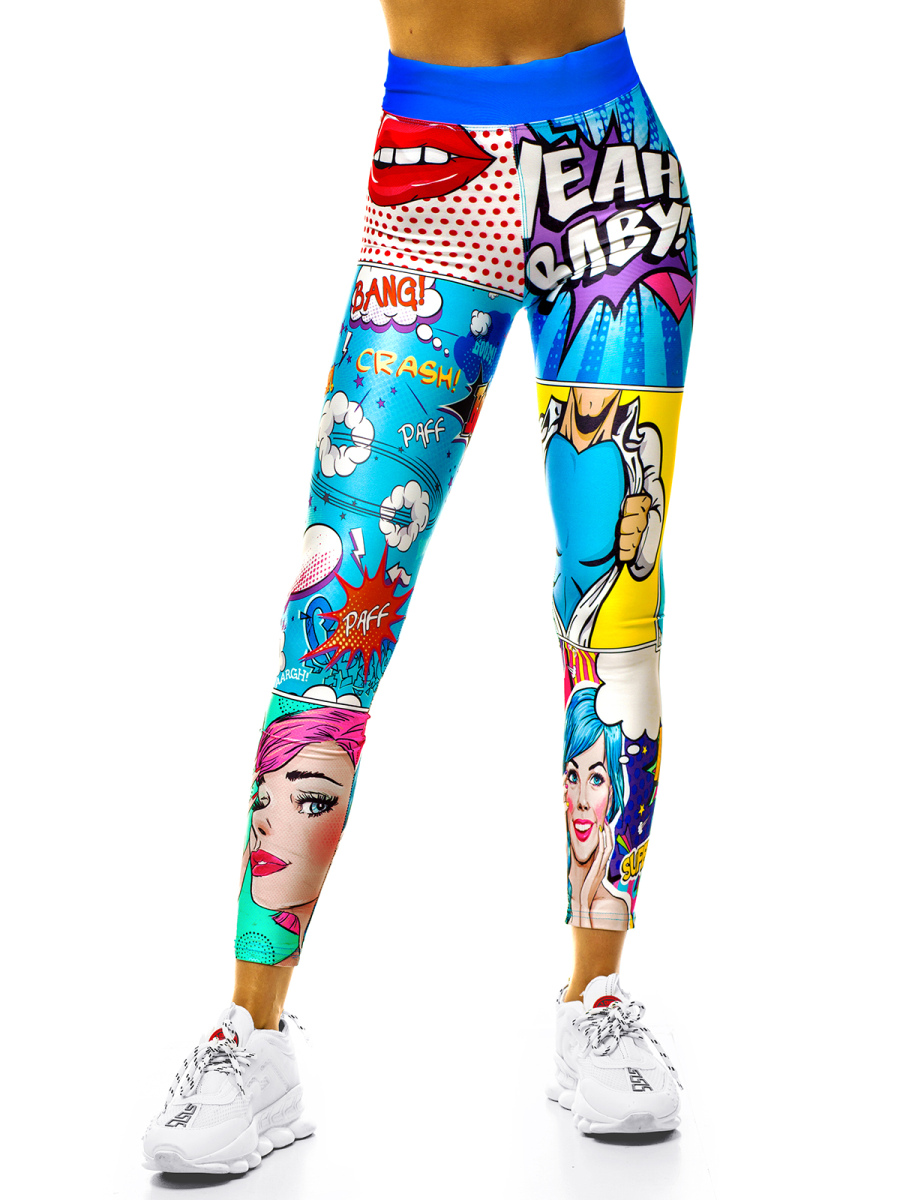 Colanţi femei colorat OZONEE O/20936 | OZONEE.RO